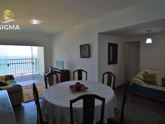 Apartamento na praia, Frente mar, 4 dormitórios, Lazer, 2 vagas, Pitangueiras, Guarujá