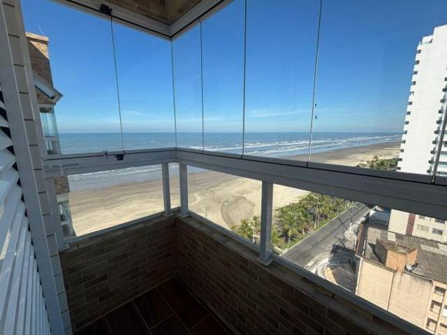 APARTAMENTO NA PRAIA GRANDE, 02 QUARTOS FRENTE MAR, DIRETO COM A CONSTRUTORA!