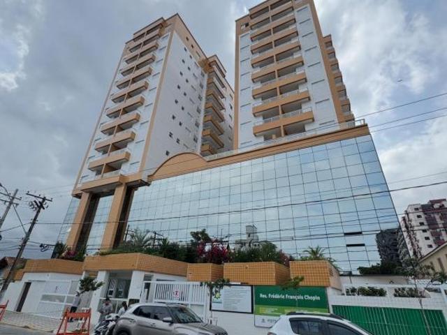 APARTAMENTO NA PRAIA GRANDE, BOQUEIRÃO, 02 QUARTOS, 385MIL