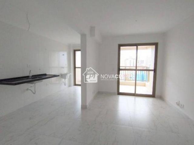 Apartamento à Venda no Campo da Aviação, Praia Grande | 2 Quartos, Suíte, Sacada com Churrasqueira e