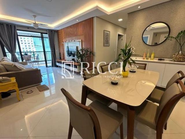 Apartamento na quadra da praia, lazer completo, varanda gourmet