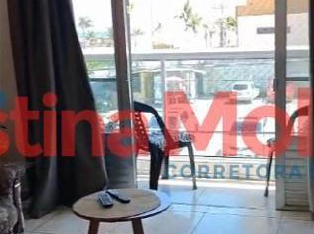 Apartamento na rua da praia, 2 dormitório, suíte, garagem, lazer, Guilhermina, Praia Grande