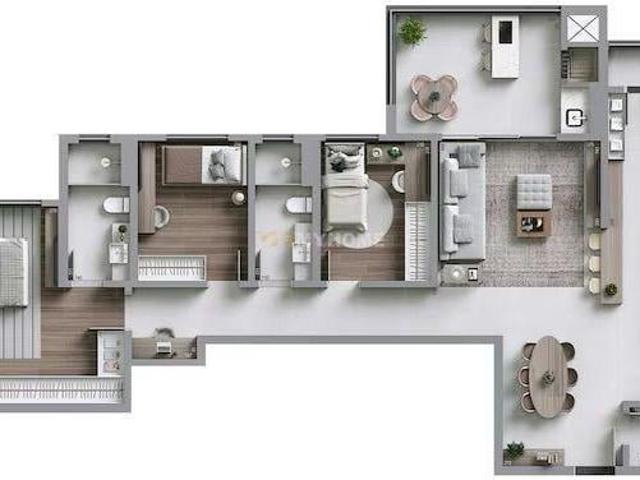 Apartamento nas Mercês – Curitiba | 3 Quartos e Suíte