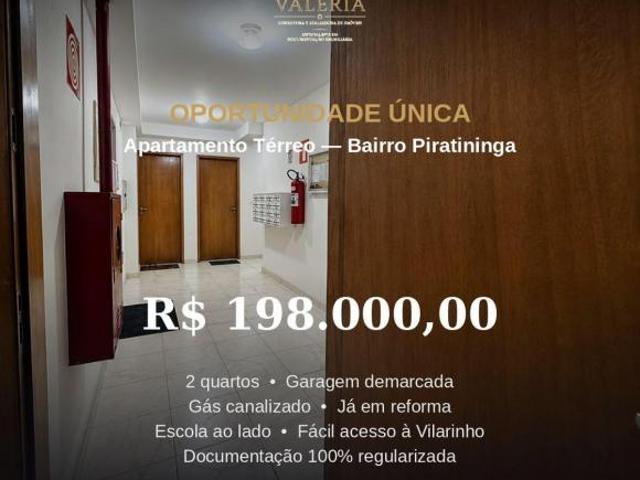 Apartamento no 1 andar Bairro Piratininga
