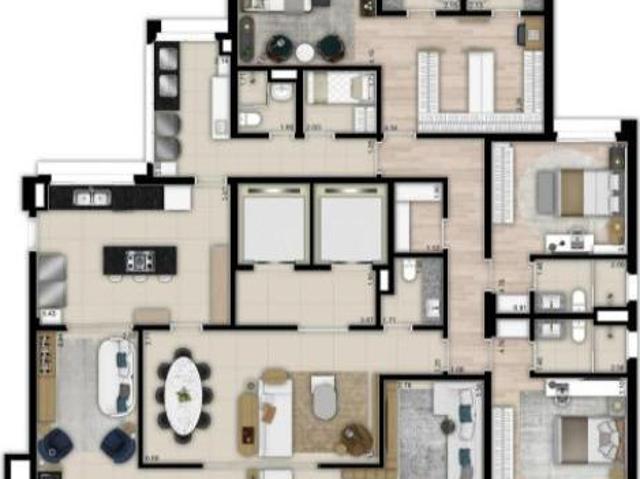 Apartamento no 21º Andar / San Paolo Pinheiros / Novo 2025 / Lazer completo
