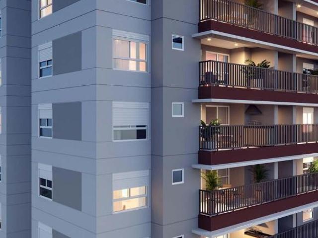 Apartamento no 25º andar, com 63,1 m², 1 vaga na Chácara Santo Antônio