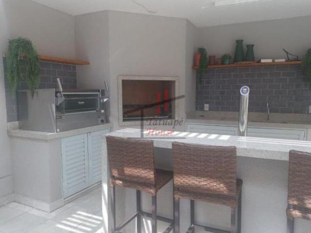 Apartamento no Tatuapé com varanda gourmet