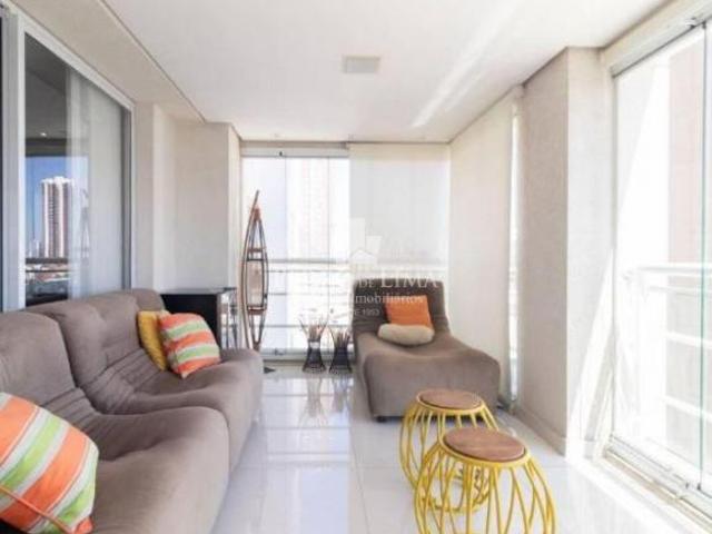 Apartamento no Tatuapé 224m², 4 quartos 3 suítes, varanda gourmet e 4 vagas. Condomínio Monte Serrat