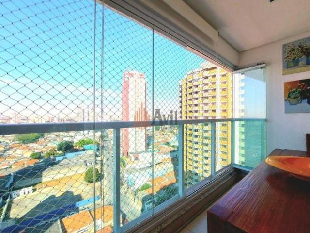 Apartamento no Tatuapé 2 Dormitórios Varanda com Churrasqueira