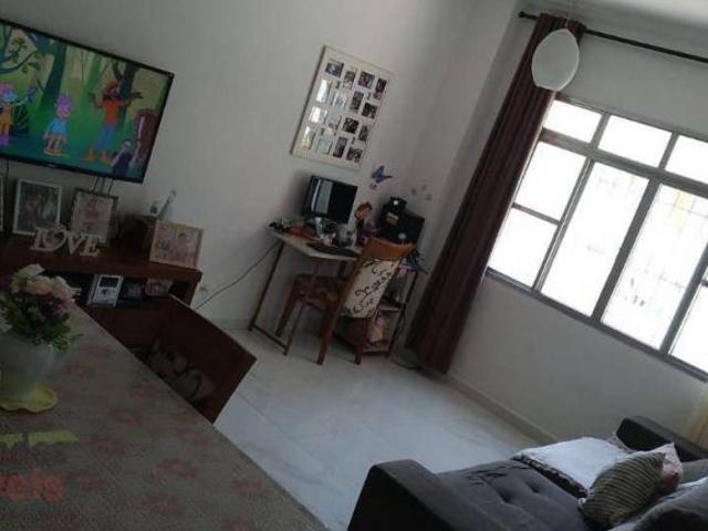 Apartamento no téreeo com 1 dormitório à venda, 55 m² por R$ 288.000 Canto do Forte Praia Grande/S
