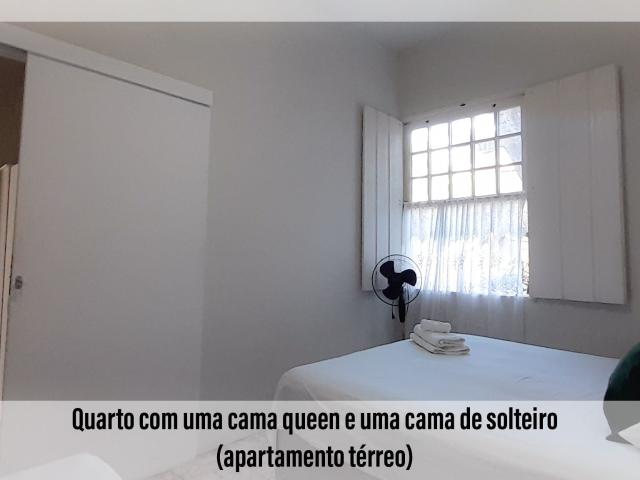 Apartamento no térreo com varanda em Paraty
