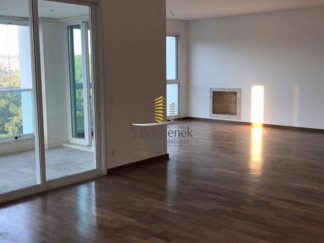 Apartamento no The Penthouses Tamboré novo semi mobiliado