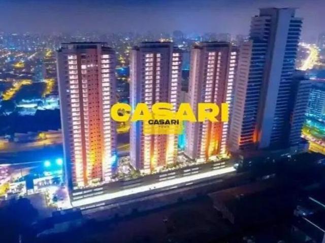 Apartamento no Trilogy 3 Dormitórios, 1 suíte, varanda gourmet, 2 vagas, 94 m² Centro SBC