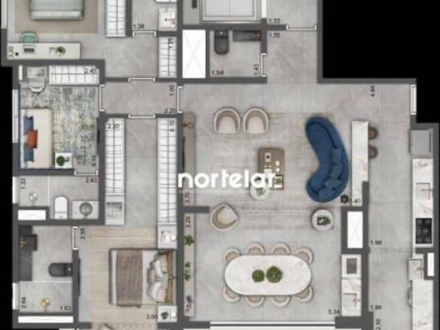 Apartamento no Verdant da Lavvi, na Av Nova Cantareira Um projeto naturalmente raro junto ao Jardim
