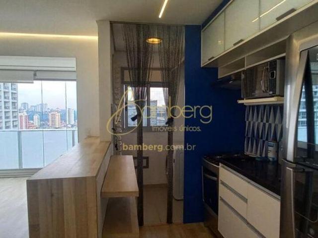 Apartamento no ADD Nova Berrini com uma suíte e duas vagas