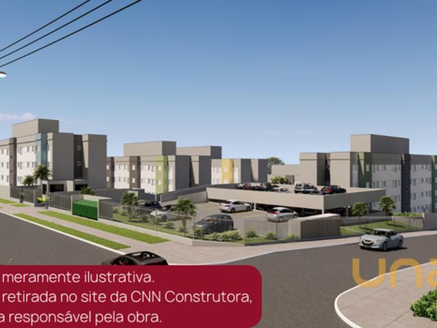 Apartamento no Atuba de 56.57 m² com 2 quartos