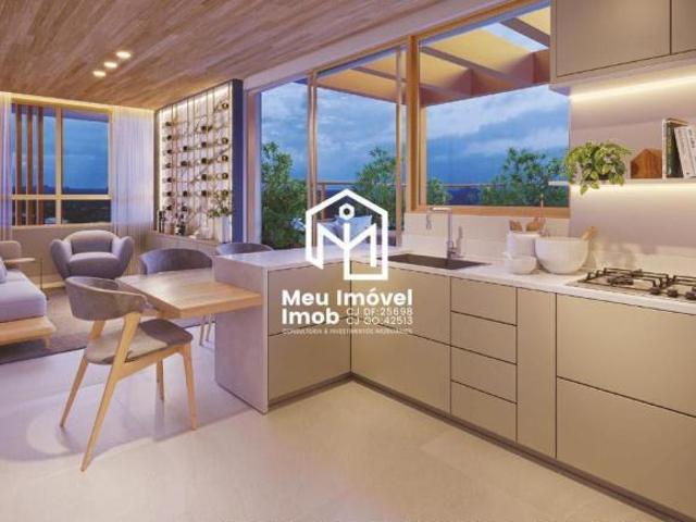 Apartamento no Aura Noroeste 1 Quarto 1 Suíte 1 Vaga 82m²