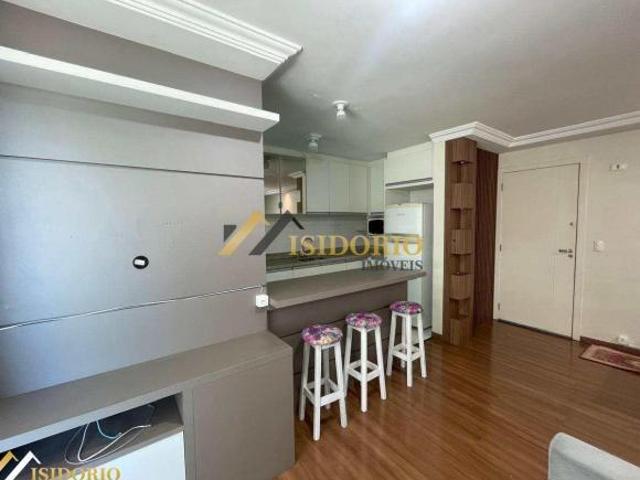 APARTAMENTO NO BACACHERI! SEMI MOBILIADO, GARAGEM COBERTA, SACADA C/ CHURRASQ.!