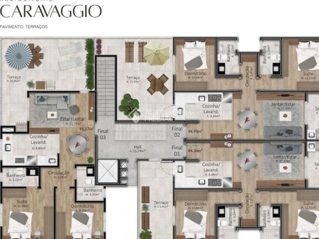 Apartamento no bairro Colina Sorriso