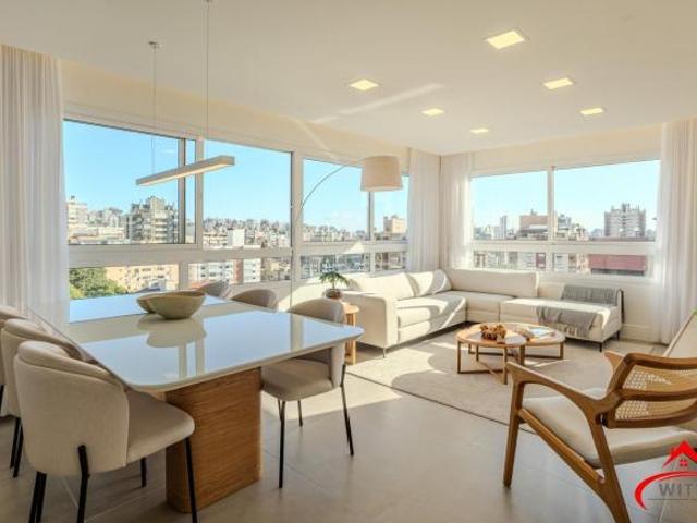 Apartamento no bairro Auxiliadora, com 03 suítes, 112m² privativos e 02 vagas de