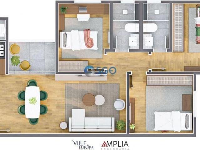 Apartamento no bairro Boa Esperança em Santa Luzia MG