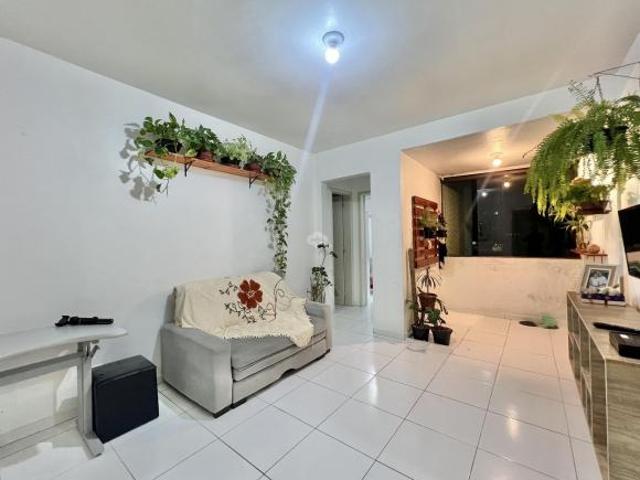 Apartamento no bairro Ideal em Novo Hamburgo: 50m Privativos, 1 Dormitório, Semimobiliado, Vista pan