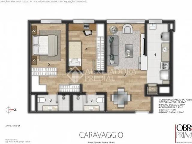Apartamento no bairro Passo da Areia