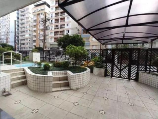 APARTAMENTO NO BOQUEIRÃO EM SANTOS, APENAS 2 QUADRAS DA PRAIA!