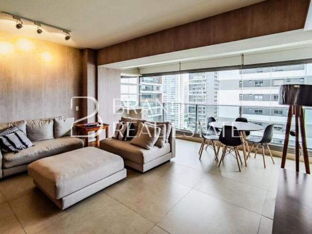 Apartamento no Brooklin com 1 Suíte, 2 Vagas e Lazer Completo
