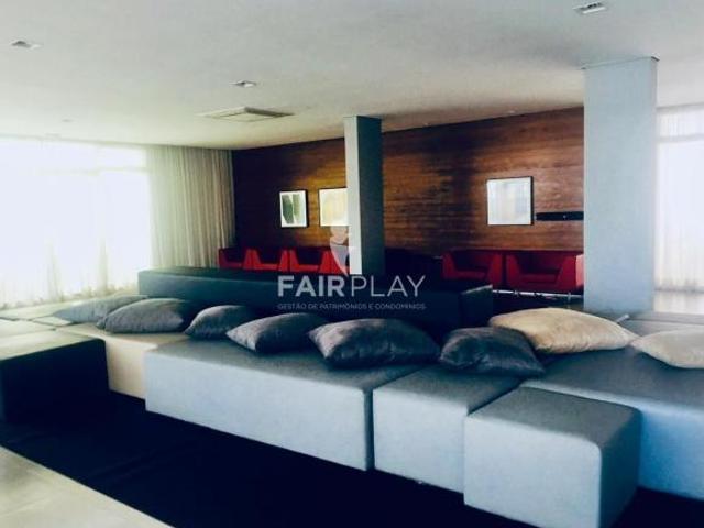 Apartamento no Brooklin, com 36m todo mobiliado com 1 vaga+deposito