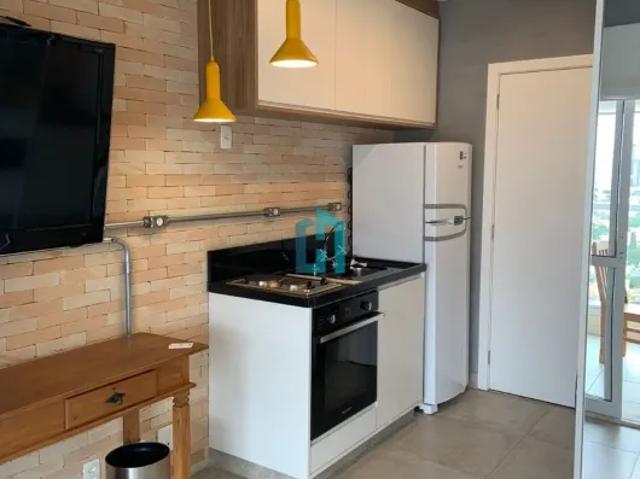 Studio moderno no Brooklin 33m², 1 dormitório em condomínio completo