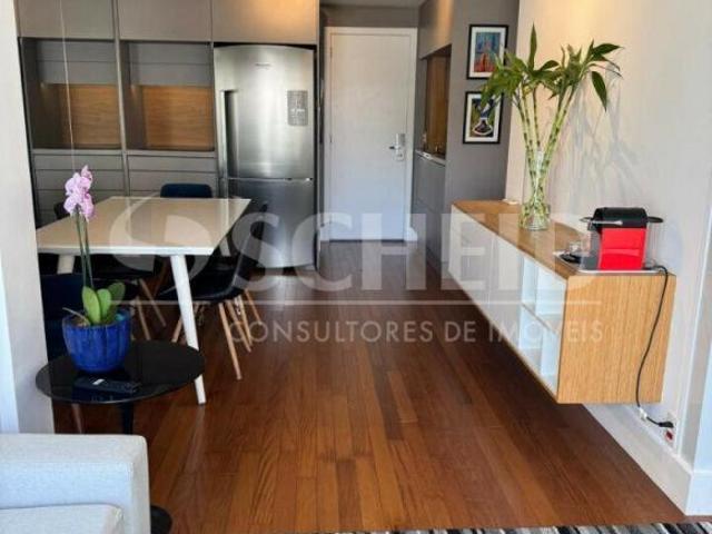 APARTAMENTO NO BROOKLIN MOBILIADO PORTEIRA FECHADA !