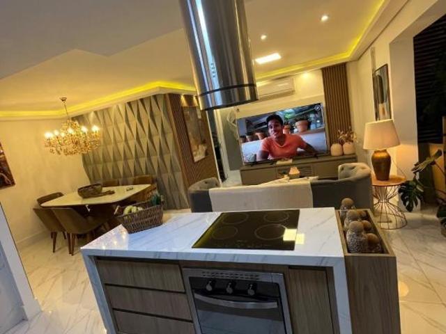 Apartamento no Campestre MOBILIADO Avenida Industrial: 2 Quartos, 2 Suítes, Varanda Gourmet, Lazer