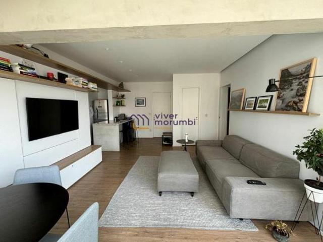 Apartamento no Campo Belo. 1 dormitório, 1suite, 1 vaga. mobiliado
