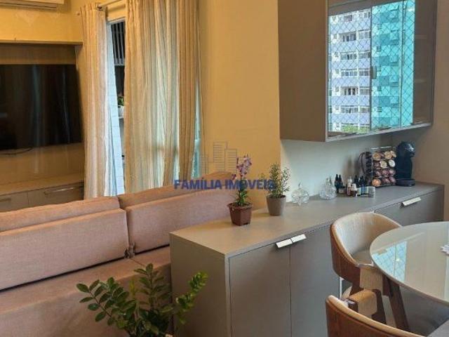 Apartamento no Campo Grande mobiliado com 2 quartos
