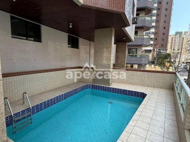 Apartamento no canto do forte 2 dormitórios 1 suíte imobiliado