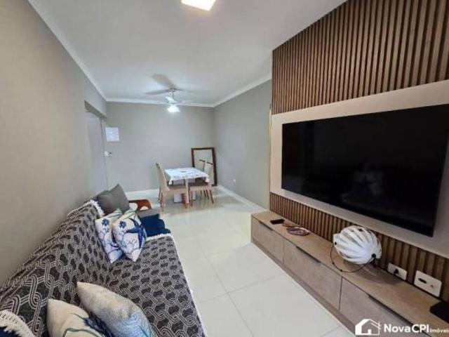 Apartamento no Canto do Forte 2 Quartos 2 Vagas Mobiliado