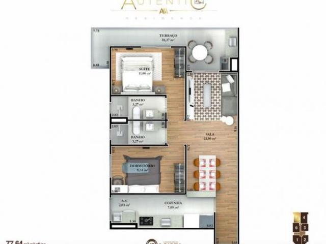 Apartamento no Canto do Forte Praia Grande SP