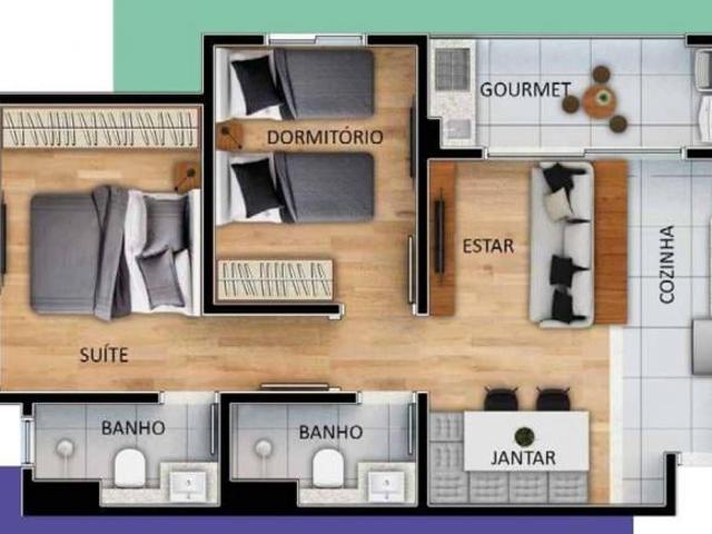 Apartamento no centro