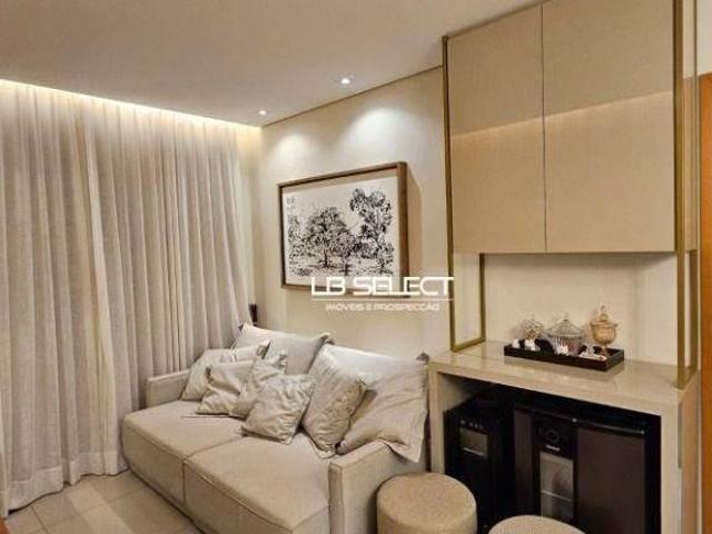 Apartamento no Centro com dois quartos, suíte e varanda gourmet