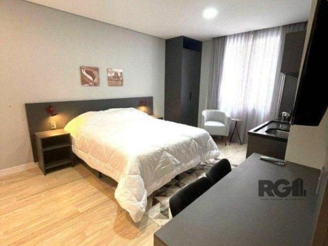 Apartamento no Centro de 1 dormitório mobiliado