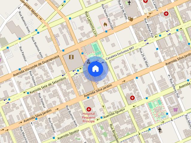 Apartamento no Centro de 45 m² com 1 quarto
