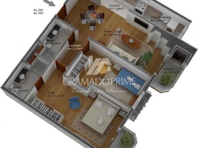 APARTAMENTO NO CENTRO DE CANELA/RS!
