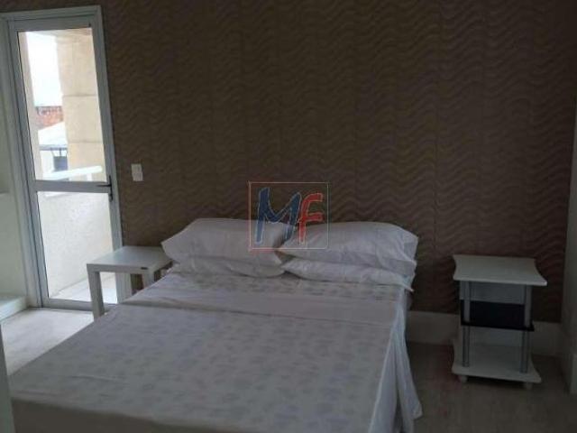 Apartamento no Centro Santo André, com 114m² de a.u, mobiliado, 3 suítes, terraço gourmet, 2 vagas e