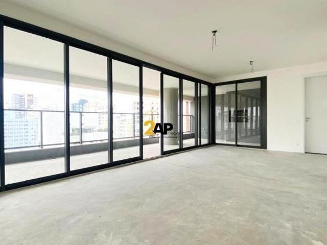 Apartamento no contra piso a venda no Campo Belo, 4 suítes, 3 vagas com 206,50 m²