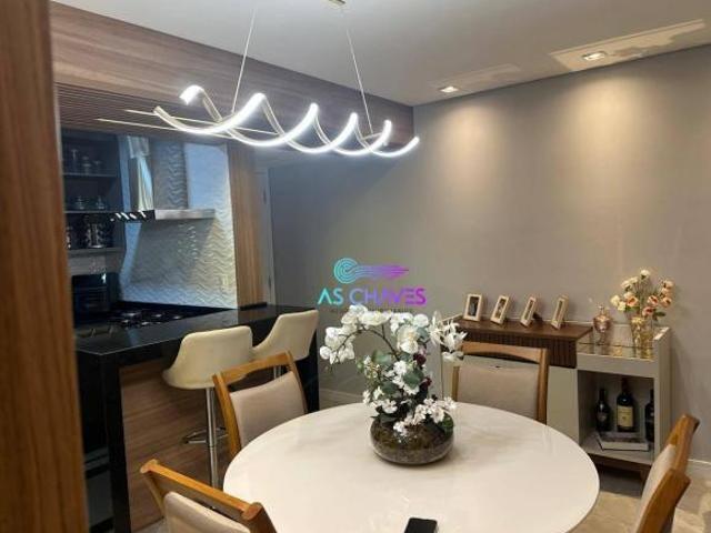 Apartamento no Cond. Espaço &amp  Vida Jundiaí, andar alto, 2 Vagas