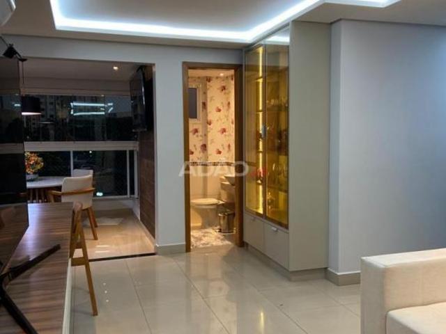 Apartamento no Condomínio Brillhante com 3/4 sendo sendo 2 Suítes Americanas Apartamento com 3 Quart
