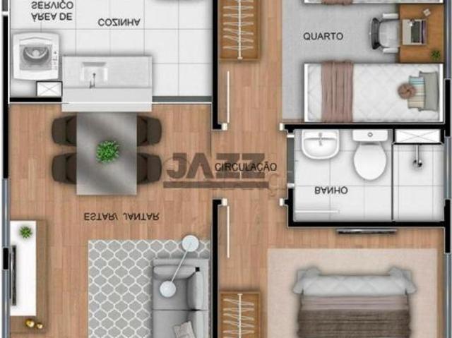 Apartamento no Condomínio Campo das Tulipas Oportunidade para Financiamento!