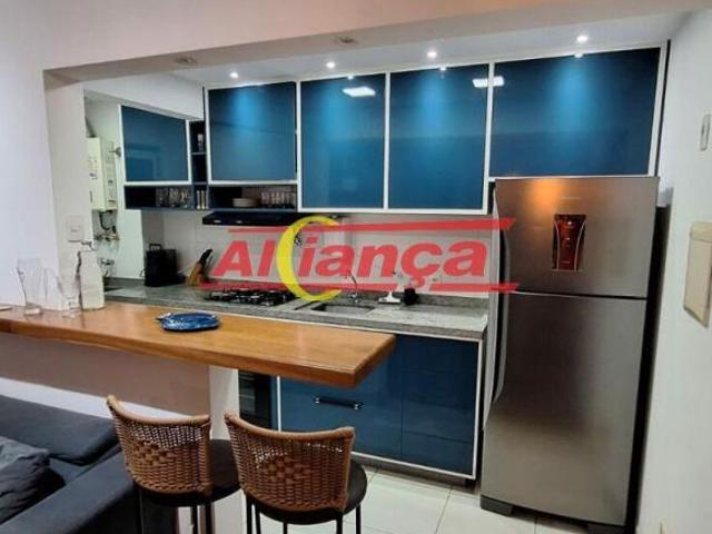 Apartamento no Condomínio Clip Design com 52m² Vila Augusta, Guarulhos