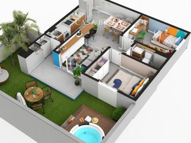 Apartamento no Condominio Floratta Prime, localizado no Jardim Nacional em Foz do Iguaçu,PR